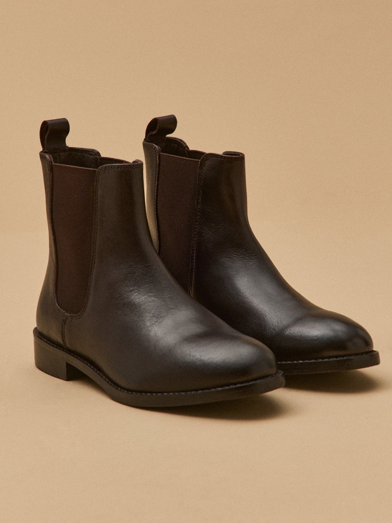 Damen-Chelsea-Boots aus Leder - Cyrillus DE